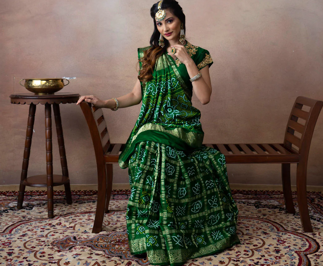 The Craftsmanship behind Gharchola Sarees: A Closer Look at the Weaving ...